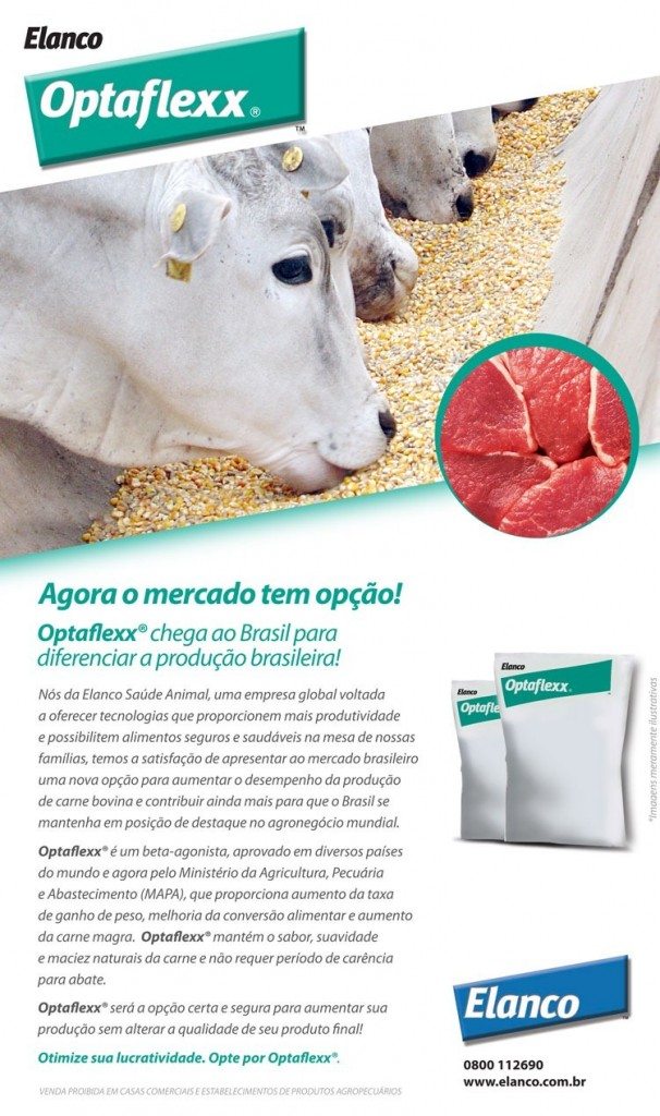 OPTAFLEXX, agora o mercado tem opção, novo produto da Elanco Saúde Animal