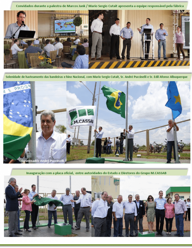 Inauguração Grupo M.CASSAB Unidade fabril em Campo Grande / MS