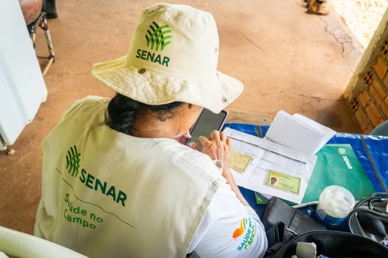 Programa de saúde rural do Senar atende 55 mil pessoas em um ano